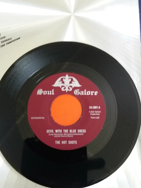 THE HOT SHOTS " Devil With The Blue Dress " Northern Soul ( Us Soul ...
