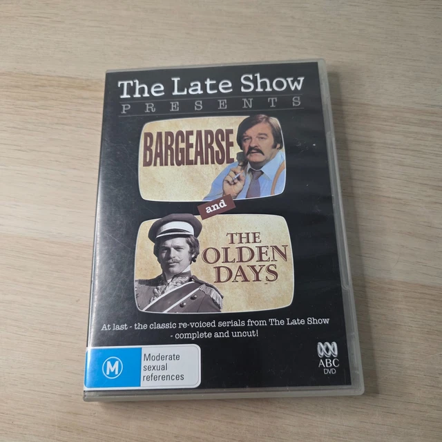 THE LATE SHOW Bargearse & the Olden Days Double Feature DVD 1990 Region ...