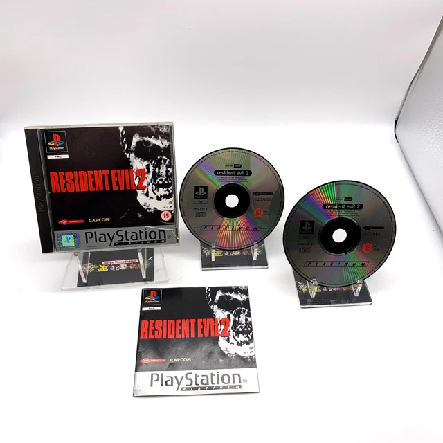 RESIDENT EVIL 2 Sony Ps1 Playstation 1 Psx Pal Complete Tested - Clean ...