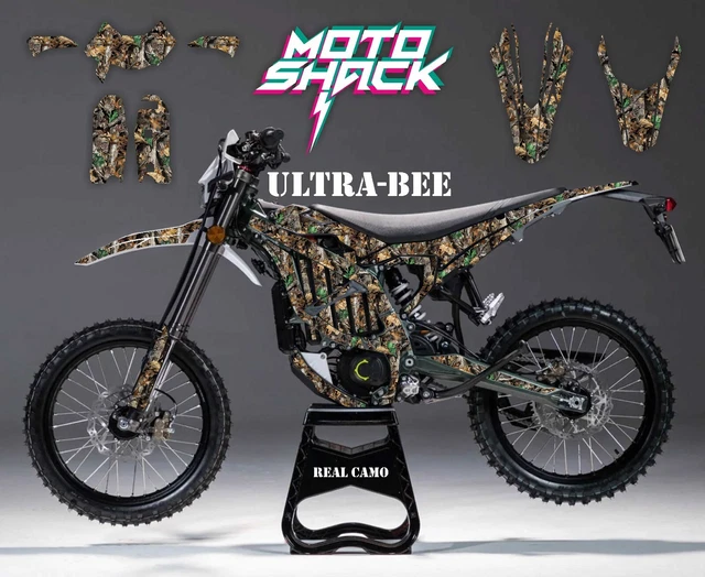 CAMO GRAPHICS KIT for Sur-Ron Ultra Bee X Surron Wrap Sticker Vinyl ...