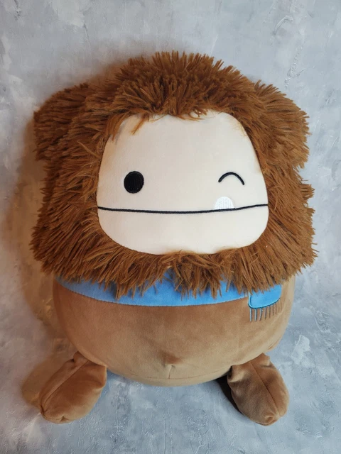 SQUISHMALLOWS SCARF BENNY the Winking Bigfoot Plush 12 Inches £8.66 ...