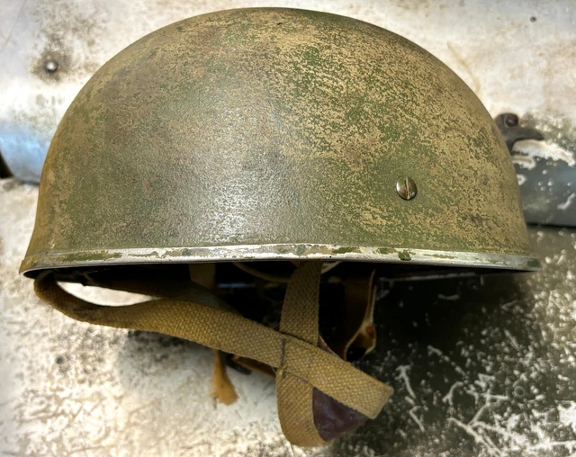 WW2 BRITISH PARATROOPER Helmet, Steel, Airborne Troops (HSAT) Mk.I ...