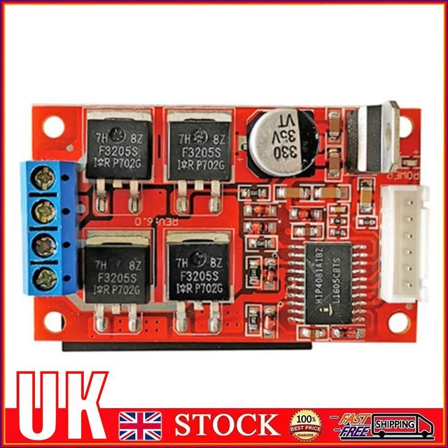 BRUSHED PWM MOTOR Driver Module 450W PWM Motor Controller Module DC 12V ...
