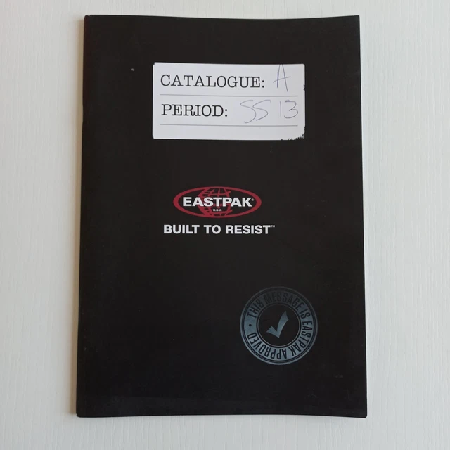 EASTPAK 2013 SS Sample Catalog Look Book 53 Pages Used L799 £12.49 ...