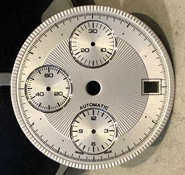 CADRAN MONTRE CHRONOGRAPHE automatique Valjoux 7750 NOS - C1-26/27 EUR ...