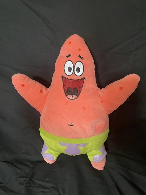 TY PATRICK STAR SpongeBob SquarePants Plush Soft Toy Beanie £10.00 ...