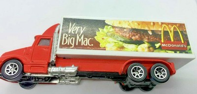MATTEL 1996 HOT wheels transporteurs McDonald's Very Big Mac Semi Truck ...
