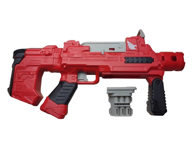 MATTEL BOOMCO HALO UNSC SMG Blaster RED Dart Gun Has Mag/Clip but *No ...