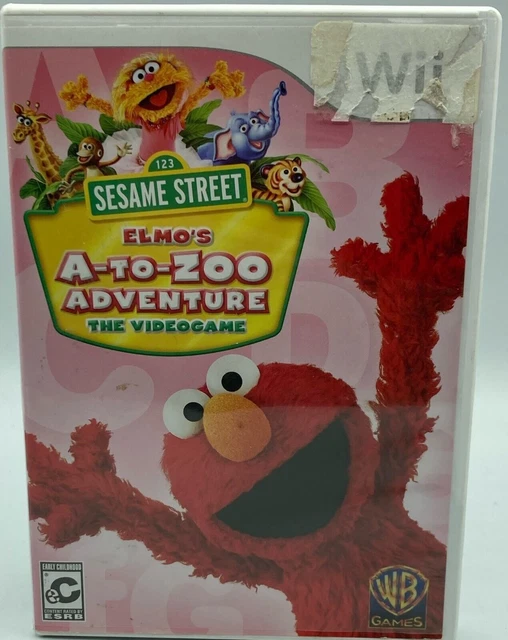 SESAME STREET: ELMO'S A-to-Zoo Adventure - The Videogame (Nintendo Wii ...
