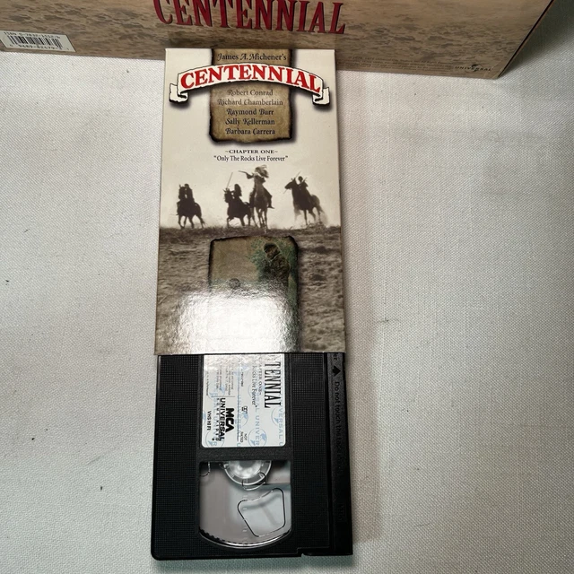 CENTENNIAL - THE Complete 1978 TV Mini-Series (1997, VHS, 12 Tape Set ...