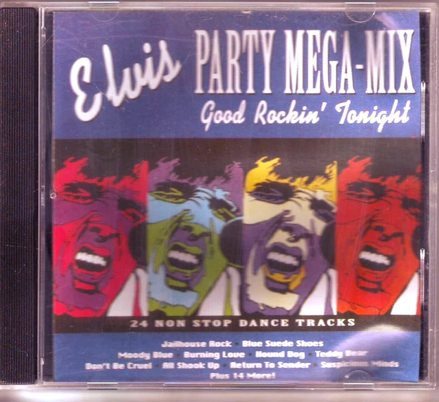 CD ALBUM/ELVIS PRESLEY/PARTY Mega-Mix/Good Rockin'tonight/1997/0.99 ...