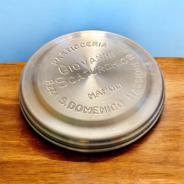 GIOVANNI SCATURCHIO NAPOLI Ruoto Teglia Alluminio Pastiera Napoletana ...