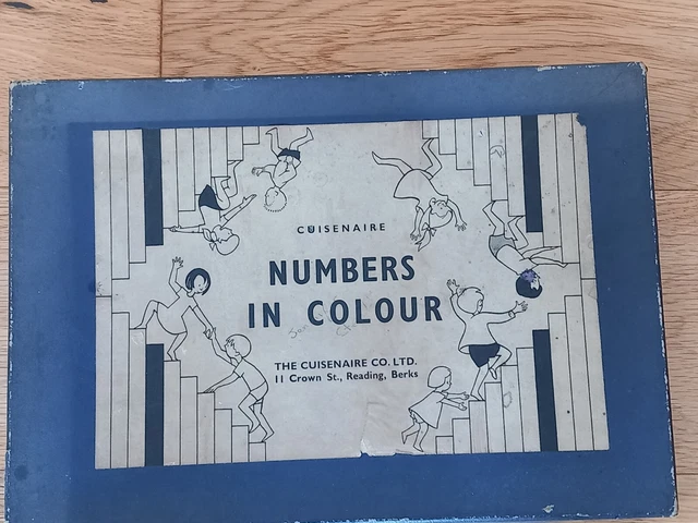 CUISENAIRE NUMBERS IN Colour vintage wooden counting rods - £34.50 ...