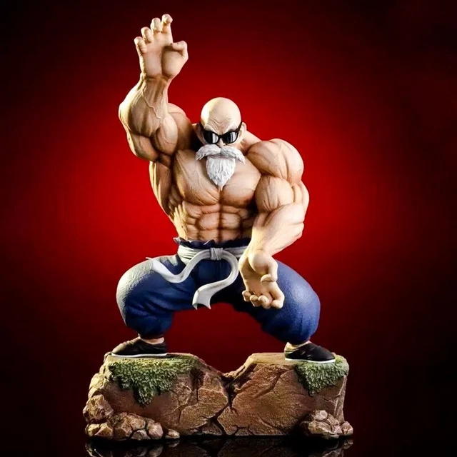 ANIME DRAGON BALL Master Roshi Action Figure with Box (25cm) $89.00 ...