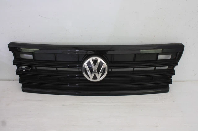 VW TOUAREG R Line Front Bumper Grill 2018 ON 760853653B Genuine *SEE ...