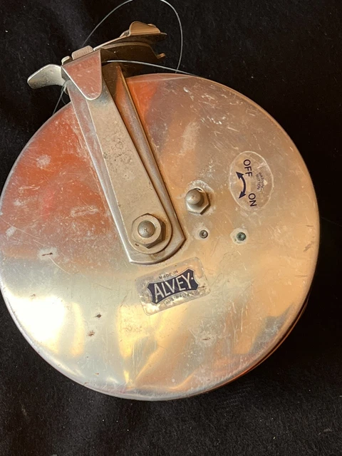 VINTAGE ALVEY FISHING reel. model 55A $100.00 - PicClick AU