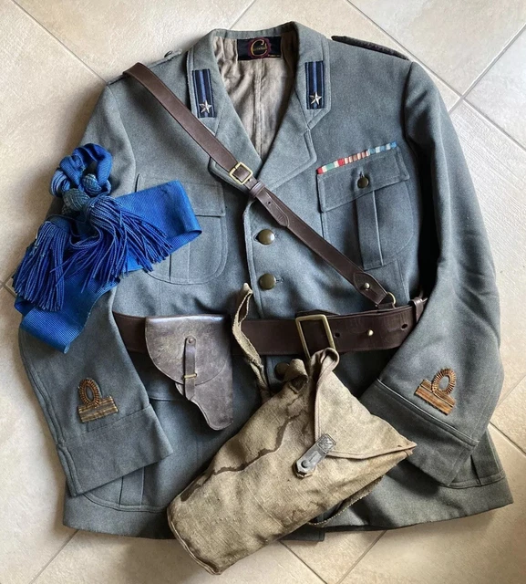 VENTENNIO GIUBBA REGIO Esercito M40 Fanteria Br.Palermo Sabauda Mvsn ...