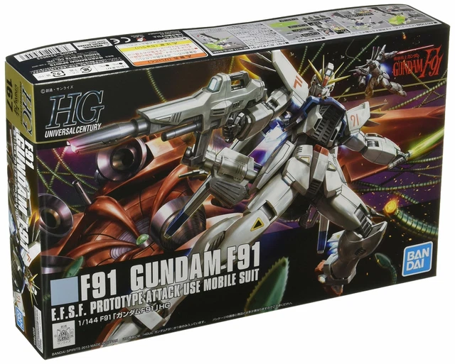HGUC 1/144 GUNDAM F91 Mobile Suit Gundam F91) Gandam Plastic model gampla $48.40 - PicClick AU