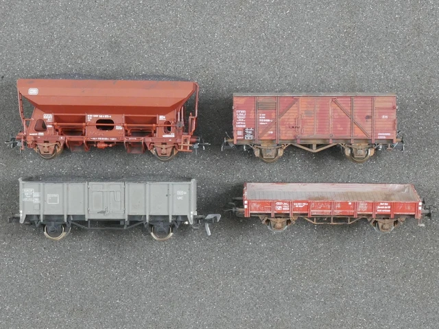 ROCO U. A. IN Set 4x Freight Car 4335 A 4301 DB SNCF Dc 1611-10-46 $54. ...