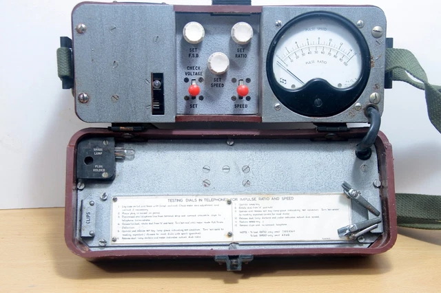VINTAGE GPO Telephone Dial tester - Fully working - stand alone ...