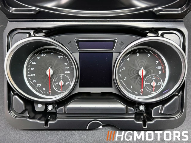 TACHO KOMBIINSTRUMENT SPEEDOMETER MPH Original Mercedes W166 X166 ...