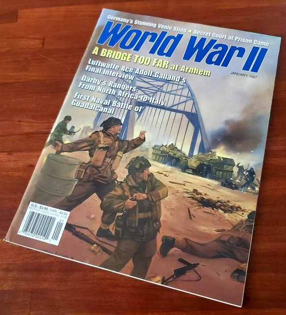 WORLD WAR II A Bridge Too Far At Arnhem Luftwaffe Ace Adolf Galland Jan ...