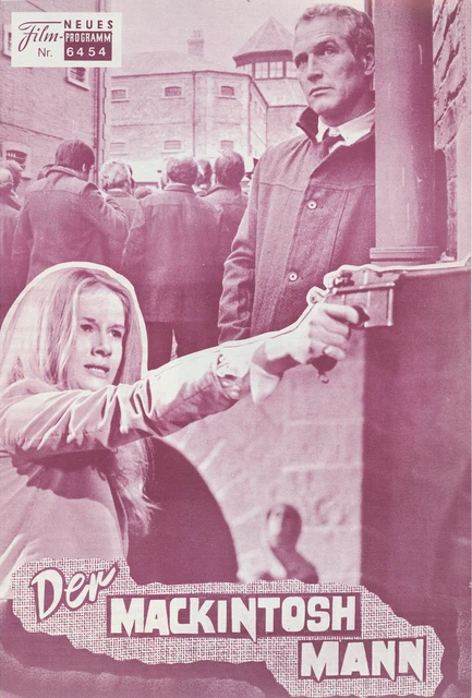 NEUES FILM PROGRAMM Nr. 6454 Der Mackintosh Mann (Paul Newman) Eiamaya ...