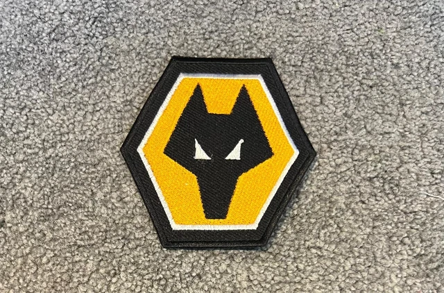 WOLVERHAMPTON WANDERERS FOOTBALL Club FC Embroidered Patch Badge £2.59 ...