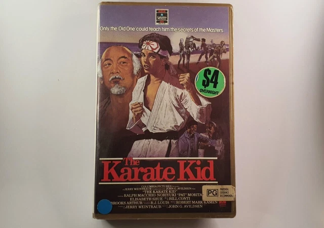 THE KARATE KID - VHS Movie Video - Big Box Ex Rental Clamshell £21.88 ...