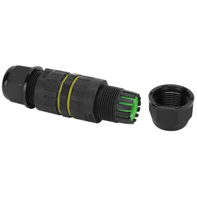 ELECTRICAL CABLE CONNECTOR 3-Core Wire Joint M16-3P IP68 0.5~1.5 Mm² 7 ...