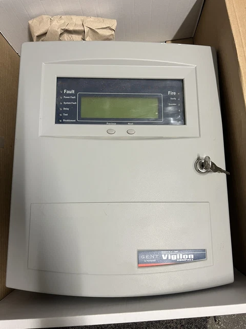 GENT VIGILON COMPACT Fire Alarm Panel £200.00 - PicClick UK