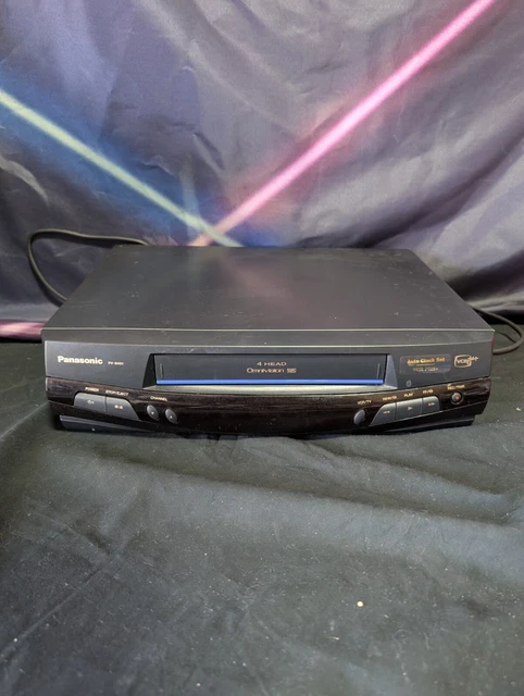 VCR PANASONIC BLUE line LPV-8401 4-Head Omnivision VHS Player Free Rca ...
