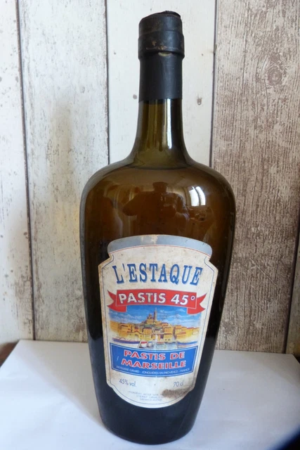 ANCIENNE BOUTEILLE DE pastis 70 cl l Estaque EUR 15,00 - PicClick FR