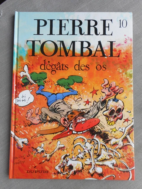 CAUVIN HARDY PIERRE Tombal Tome 10 Dégâts Des Os Eo En État Neuf EUR 25 ...