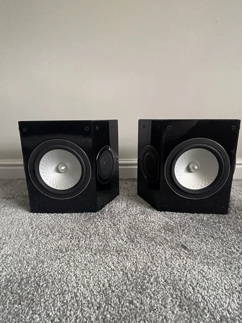 MONITOR AUDIO SILVER RX-FX Surround speakers (pair) Gloss Black £180.00 ...