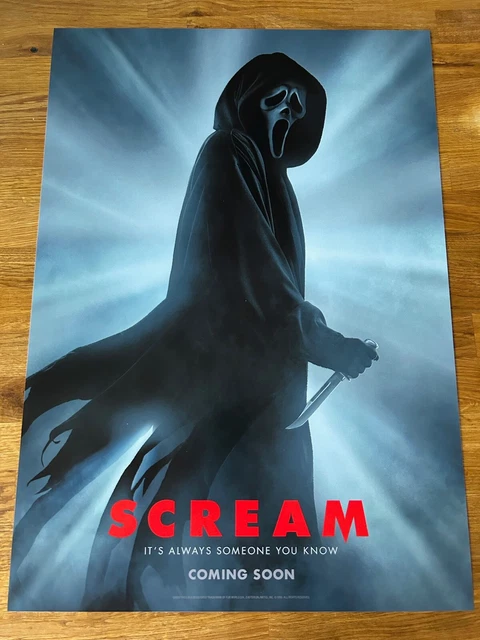 MOVIE POSTER SCREAM 420mm x 594mm (size is A2) EUR 4,75 - PicClick IT