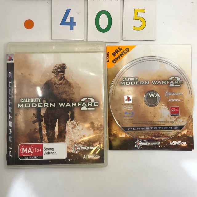 CALL OF DUTY Modern Warfare 2 II COD PS3 Playstation 3 Game + Manual ... CALL OF DUTY Modern Warfare 2 II COD PS3 Playstation 3 Game + Manual ...