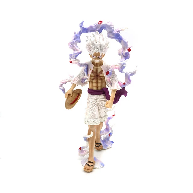 ONE PIECE ANIME Figures Nika Luffy Gear 5th Action Sun God Statue Toy 9 ...