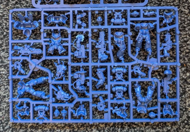 SPACE MARINE PRIMARIS Intercessor x1 Inceptor x2 Annihilator x2 ...