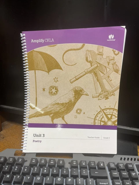 AMPLIFY CKLA GRADE 5 Unit 3 Teacher Guide Homeschool / Poetry $33.77 ...