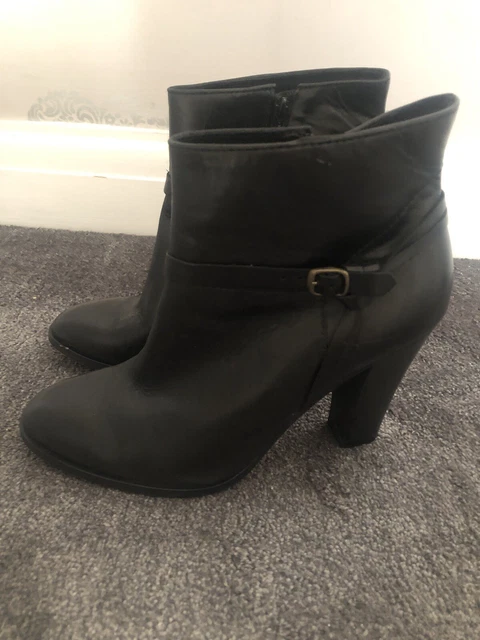 FRENCH CONNECTION LEATHER Boots £16.32 - PicClick UK