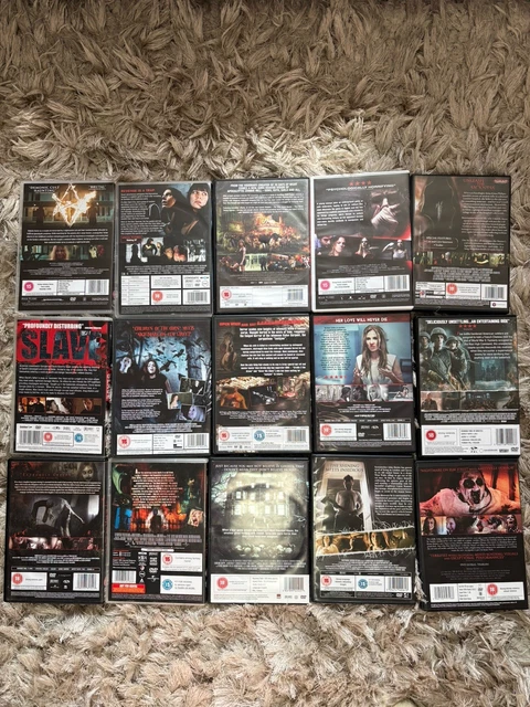 HORROR DVD BUNDLE X15 Horror Movie DVDs All Great Working Order £19.36 ...