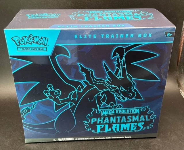 POKÉMON TCG: MEGA Evolution - Phantasmal Flames Elite Trainer Box ...