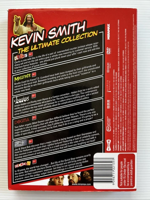 6 DISC DVD - KEVIN SMITH The Ultimate Collection - Dogma / Clerks ...