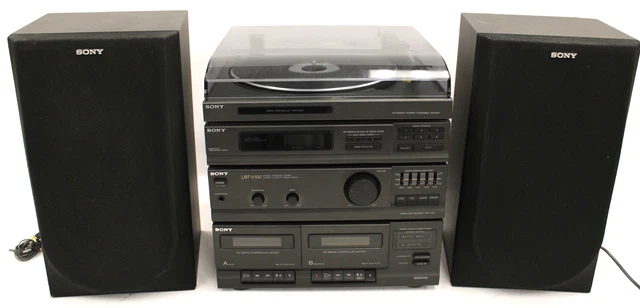 SONY LBT-V102 VARIABLE Surround Control Compact Hi-Fi Stereo System ...
