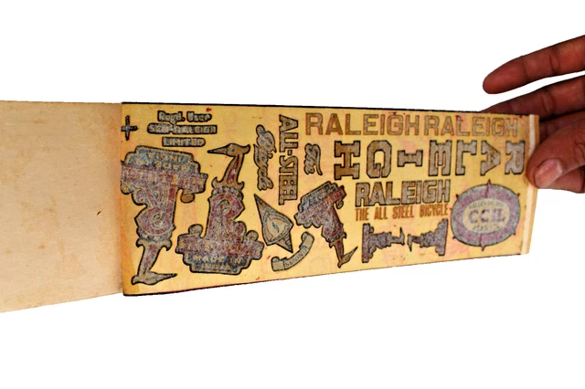 VINTAGE RALEIGH SPORT Bicycle Decal Set Sticker Cycling Frame ...