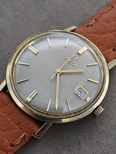 VINTAGE WATCH OMEGA Seamaster De Ville 166 020 Gold Cap Cal 562 EUR 890 ...