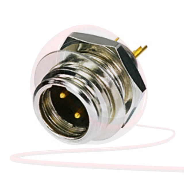 REAN RT3MP MINI 3 Pin XLR Circular Chassis Panel Mount Connector *TA3 ...