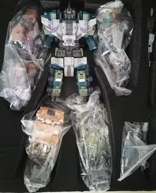 GENUINE WARBOTRON THIRD Party Transforming WB-01 Boxset Combinable ... GENUINE WARBOTRON THIRD Party Transforming WB-01 Boxset Combinable ...
