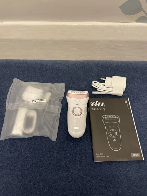 BRAUN SILK-EPIL 9-720 Wet & Dry Cordless Ladies Epilator - NEW, Unused ...